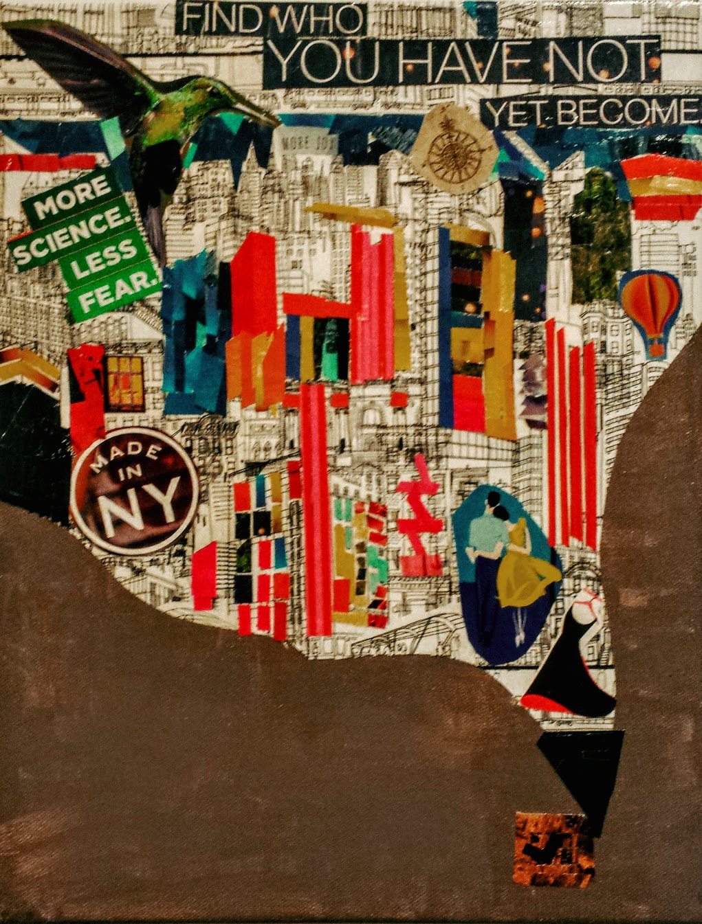 My collage work – Christa Avampato